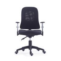 China 60mm Nylon Castor Mesh Swivel Office Chair MID Back Fabric Seat for sale
