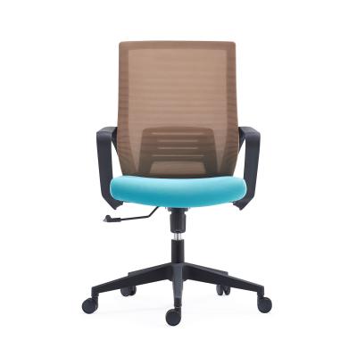 China Upholstery Mesh Swivel Office Chair With Lumber Support 3 Years Warranty for sale