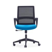 China Classic MID Back Mesh Back Fabric Seat Swivel Office Computer Chair for sale