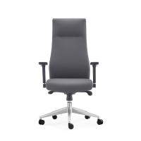 China Modern 3D PU Armrest Leather Office Swivel Chair For Manager CEO for sale