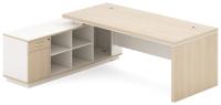 China Veneer Panel Office Desk Computer Table High Density MDF Board for sale