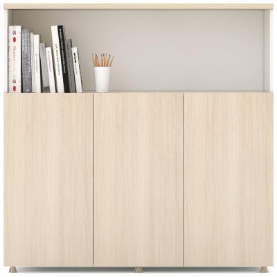 China 1.2M 3 Doors Modern Filing Cabinet Wooden E0 E1 Board  Raw Material for sale
