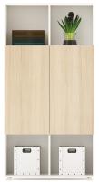 China 800mm 2 Doors Office File Storage Cabinet Home Decorative Storage Cabinets for sale