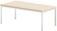 China Wooden Office Coffee Tables E1 Grade MFC Square Coffee Table for sale