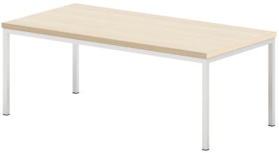 China Wooden Office Coffee Tables E1 Grade MFC Square Coffee Table for sale