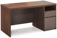 China Modern Executive Conference Table 1.2 / 1.4M Computer Table With Cabinet for sale