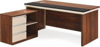 China 1.6m / 1.8m Executive Melamine Office Desk OEM ODM Service for sale