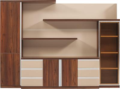 China L2800mm Office File Storage Cabinet Melamine Board Filing Drawer Cabinet for sale