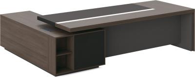 China 2.6M / 2.8M Office Executive Table Melamine Board Suitable For Boss And Manageral for sale