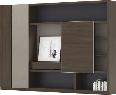 China Modern Luxury Boss Office Furniture File Cabinets Wood 2.4 / 2.8 M for sale