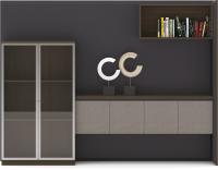 China 2.4M Office File Storage Cabinet Melamine Board Customization for sale