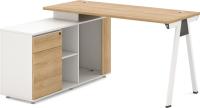 China L1400*W600*H750mm Wooden Office Computer Table 1.4M Manager Office Desk for sale