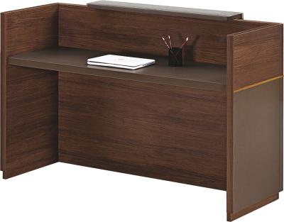 China BAILI 1.6M Office Reception Desks Melamine Wooden Reception Desk for sale