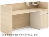 China Big Size Office Reception Desks Melamine Faced Board ISO9001 for sale