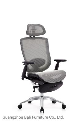 China High End Middle Back Computer Chair Swivel With Lift Handrails for sale