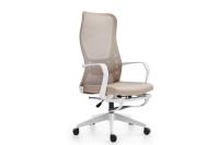 China 68*64*114 Home Office Swivel Desk Chair With Arms And Footrest for sale