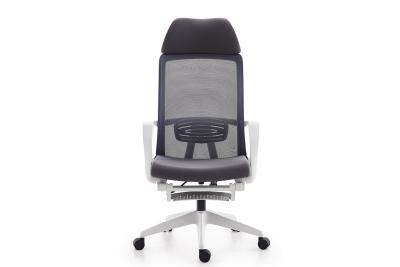 China 55mm Nylon Castor Mesh Swivel Office Chair High Back Executive Chair 12.4KG for sale
