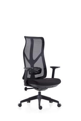 China BAILI Mesh Swivel Office Chair 15.2KG With Lumar Support And Footrest for sale