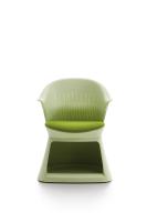 China PP / Nylon Training Room Chair With Cotton Pad 3 Years Warranty for sale