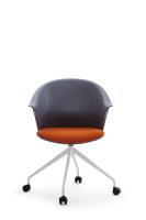 China Modern PP Office / School Training Room Chairs With Cotton Pad for sale