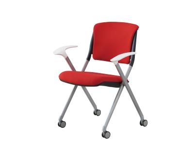 China Fixed Foldable Office Chairs PP Plastic For School / Office Training Room for sale