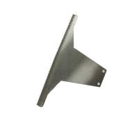 China Serrated Cutting Blade with Knife Saw Teeth for Cutting Plastic-Packaging Machinery Part for sale