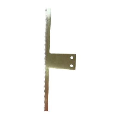 China Precision Carbide Cutting Blade Serrated Knife Saw for Packaging Machinery Parts for sale