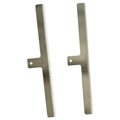 China Seaweed Zigzag Cutting Machine Knife for Packaging Machinery Parts for sale