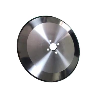 China Industrial Round Blades Stainless Steel Cutting Machine with Carbon Fiber for sale