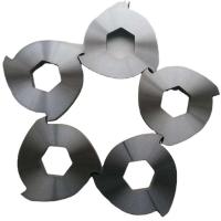 China China Manufacturer's Single Shaft Plastic Shredder Rotor Crusher Blade Used Condition for ABS PP PPS Material for sale