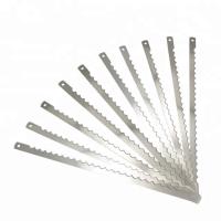China Ss Silver Bread Slicer Blade for Bakery Stainless Steel Serrated Bread Slicer Blade and Knife for sale