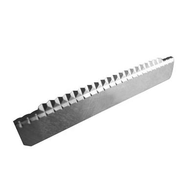 China Customized Zig Zag Blade Knife For Flow Wrapping Packing Machine for sale