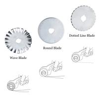 China Rollerring 45mm Rotary Fabric Cutter Blade 5 Pieces Fit For Olfa Alfa Rotary Cutter for sale