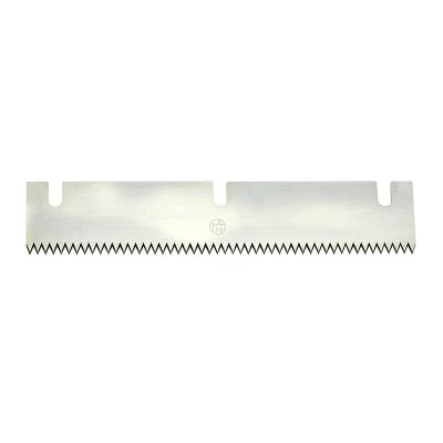 China Precision Carbide Cutting Blade Serrated Knife Saw for Packaging Machinery Parts for sale