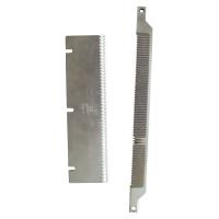 China 5Cr15MoV Packaging Machine Knives Serrated Saw Blade Replacement for sale