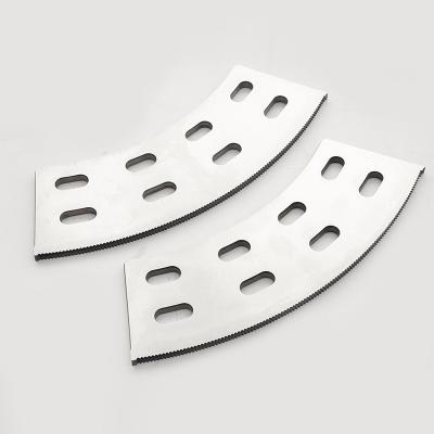 China Custom Carton Packaging Blade D2 Steel Teeth Knife 62-63HRA for sale