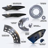 China M42 Cobalt HSS Slotter Cutting Blade with HRC 66-68 Hardness and Red Hardness Up to 600 °C for Corrugated Carton Slotter Machines for sale