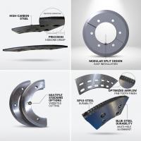 China M42 Cobalt HSS Slotter Cutting Blade with HRC 66-68 Hardness and Red Hardness Up to 600 °C for Corrugated Carton Slotter Machines for sale