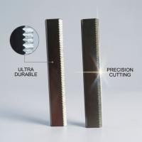 China Tungsten Carbide Tipped Zigzag Film Cutting Knife with M2 High Speed Steel Body Customized Per Drawing for Snack Food Packaging for sale