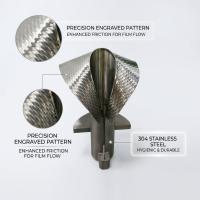 China Stainless Steel 304 Gusseted Bag Forming Shoulder with Customized Gusset Depth and Smooth Polished Film Path for Vertical Packaging Machines for sale