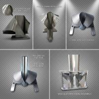 China Mirror Polished Ra 0.2 µm Stainless Steel 304 Forming Collar for High-Speed Vertical Packaging Machines for sale