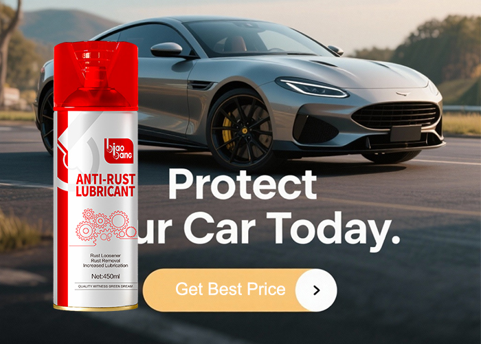 Anti rust lubricant product for car rust prevention and protection