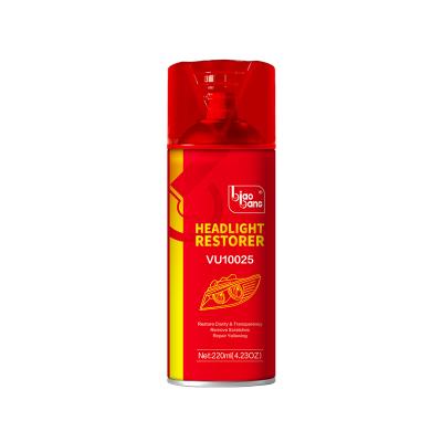 China 220ml Car Headlight Repair Spray Professional Removes Yellowing Surface Scratche And Oxidation for sale