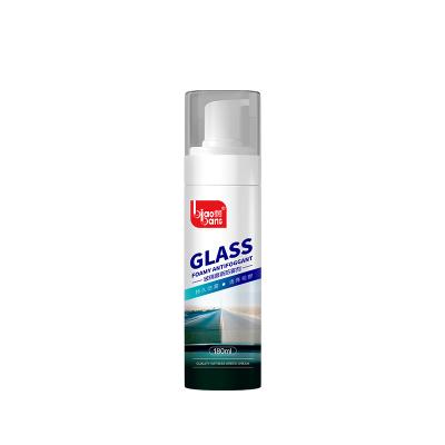 China 180ml Car Glass Cleaner Universal Glass Foamy Antifoggant Instant Anti Fog Wirh Cars for sale