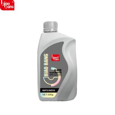 China Synthetic Brake Fluid DOT3 Certified To SAE J1703 And FMVSS No.116 DOT3 Standards for sale