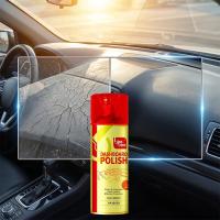 China 450ml Lemon Scented Dashboard Polish for Multi-Surface Protection and Interior Shine for sale