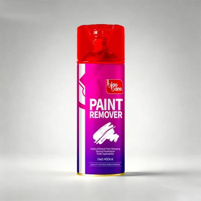 China Biaobang 450ml Fast-Acting Low-Odor Aerosol Paint Stripper and Remover for Metal Surfaces for sale