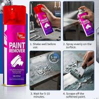 China Biaobang 450ml Fast-Acting Low-Odor Aerosol Paint Stripper and Remover for Metal Surfaces for sale