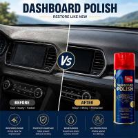 China 450ml Dashboard Polish Spray with UV Protection Anti-Aging Care and Quick Spray-and-Wipe Application for sale