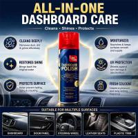 China 450ml Dashboard Polish Spray with UV Protection Anti-Aging Care and Quick Spray-and-Wipe Application for sale